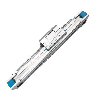 China Small Volume CNC Linear Slides Units Steel Belt Seal Design Bult-in Track for Sliding Linear Guides Servo Linear Motions Motors for sale