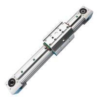 China Small Volume CNC Linear Slides Units Steel Belt Seal Design Bult-in Track for Sliding Linear Guides Servo Linear Motions Motors for sale