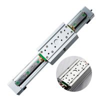 China Steel Belt Seal Design Small Volume Bult-in Track Linear Slides Units Sliding Linear Guides Industrial Servo Linear Actuators for sale