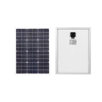 China 50W Small Size Solar Panel DC1000V Monocrystalline Photovoltaic Module for sale
