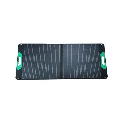 China 100W Foldable Solar Panel 18V Folding Solar Panels For Camping for sale