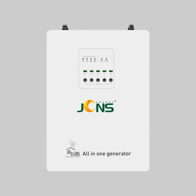 China 1200W 2560WH Solar Power System Plug And Play Inverter 25.6V50Ah 25.6V100Ah for sale