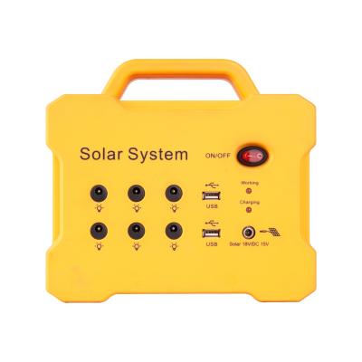 China FS101 Solar Power Generation System Lighting Compact Solar Generator for sale