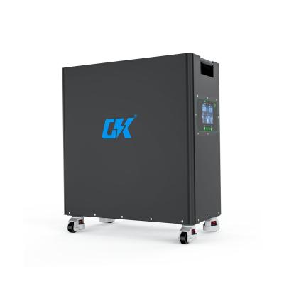 China 51.2V 105Ah 5.37Kwh with 6200w hybrid integrated all in one for residential solar home for sale