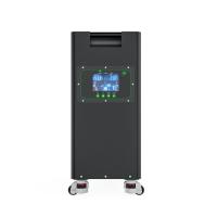 China 51.2V 105Ah 5.37Kwh with 6200w hybrid integrated all in one for residential solar home for sale