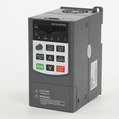 China Vector Control VFD Fan Speed Control VFD For Single Phase 2hp Motor for sale
