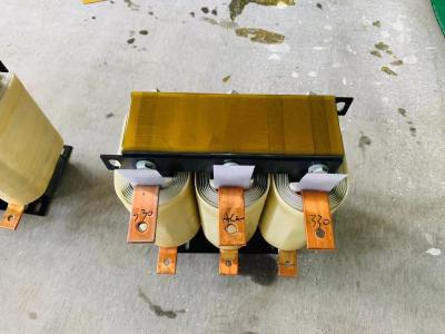 China Electric VFD Reactor 55kw AC Input Reactor Three Phase Current Limiting Device for sale