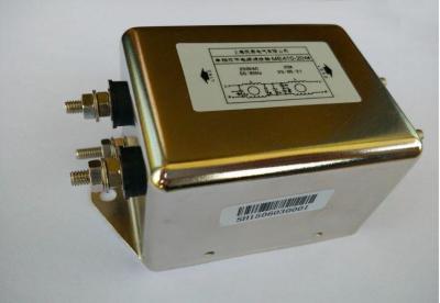China 3 Phase 250VAC 50Hz VFD EMC Filter EMI Filter VVVF Control for sale