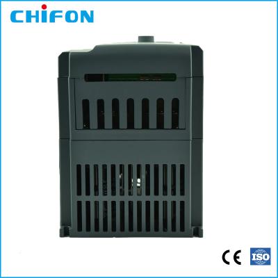 China Chemical Plants Input Single Phase VFD 2.2 Kw 220V 3hp Frequency Converter for sale