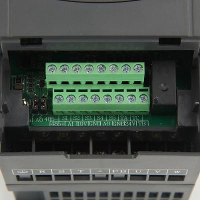 China DIN Rail CE 3 Phases Mini 3 Phase VFD Inverter 2.2 Kw For Water Treatment for sale