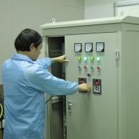 China 110kw Vertical MCC VSD Control Panel VFD 380V 3 Phase For Pump Control for sale