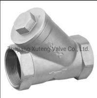 China Threaded Y-Type Strainer CE Approved with 24 Months After-sales Service in Silver for sale