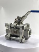 China NPT Bsp BSPT Female Thread Screwed Full Bore Butt Weld Industrial Threaded Ball Valve for sale
