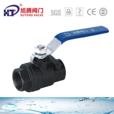 China 2-PC Screwed End Ball Valve CE APPROVED with GB/T12237 Standard and Customized Request for sale