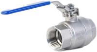 China 2-PC Screwed End Ball Valve CE APPROVED with GB/T12237 Standard and Customized Request for sale