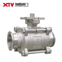 China Structure Floating Ball Valve GB/T12237 3PC Clamp Q81F-1000WOG Standard GB/T12237 for sale