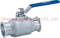 China Structure Floating Ball Valve GB/T12237 3PC Clamp Q81F-1000WOG Standard GB/T12237 for sale
