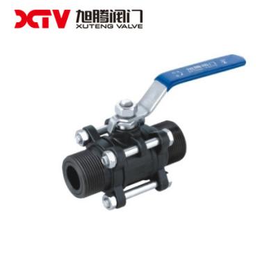 China 1.000kg Package Gross Weight US 3-PCS External Thread Ball Valve Q21F for Industrial for sale