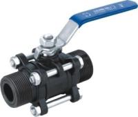 China 1.000kg Package Gross Weight US 3-PCS External Thread Ball Valve Q21F for Industrial for sale