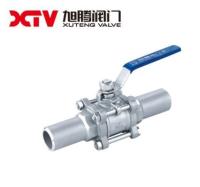 China 1.000kg Package Gross Weight US 3-PCS External Thread Ball Valve Q21F for Industrial for sale