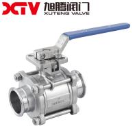 China 1.000kg Package Gross Weight US 3-PCS External Thread Ball Valve Q21F for Industrial for sale