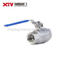 China Acid Resistant 2PC Mounted Ball Valve Q11F-1000WOG Customizable for Media Applications for sale
