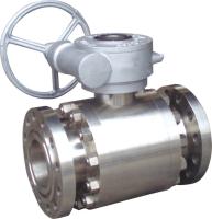 China High Pressure Forged Steel Flanged A105 Ball Valve 800lb-1500lb Channel Straight Through Type for sale