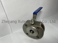 China SS304 Wafer Ball Valve Q71F with Electric Driving Mode 30-Day Return Refunds Guarantee for sale