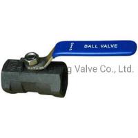 China 1PC Screwed End Ball Valve with Straight Through Type Channel and Bypass-Valve Option for sale