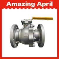 China ANSI CLASS 150-900 Straight Through Type Flange End Ball Valves with High Mount Pad for sale