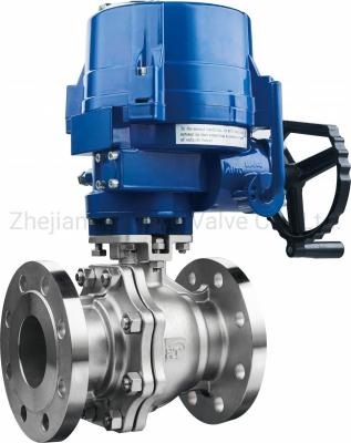 China Industrial Usage Pneumatic/Electric Ball Valve with High Temperature Resistance for sale