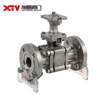 China 3PC Flange Ball Valve Stainless Steel Full Port for Water Media within Q41F-PN64 for sale