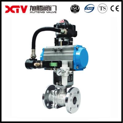 China Water Media PN1.0-32.0MPa Wcb/CF8/CF8m Stainless Steel Floating Flange Ball Valve Class150 for sale