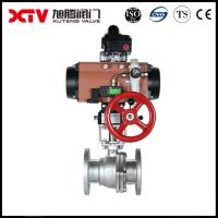 China US Currency GOST/DIN/ANSI Flange Carbon/Stainless Steel Pneumatic/Electric Ball Valve for sale