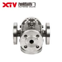 China US Stainless Steel Five-Way Flanged Ball Valve with PN1.0-32.0MPa Nominal Pressure for sale