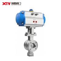 China Gas Media High Platform Wafer Ball Valve with Straight Through Type Channel SS304/Wcb for sale