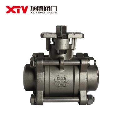 China Manual Three-Piece Extended Butt Welding Ball Valve Suitable for Various Applications for sale