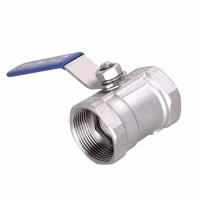 China 1PC Bsp Threaded Stainless Steel Ball Valve for Floating CE/SGS/ISO9001 Certified for sale