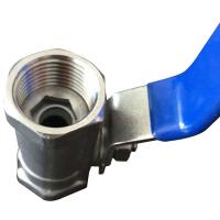 China 1PC Bsp Threaded Stainless Steel Ball Valve for Floating CE/SGS/ISO9001 Certified for sale