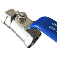 China 1PC Bsp Threaded Stainless Steel Ball Valve for Floating CE/SGS/ISO9001 Certified for sale