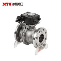 China Stainless Steel GB Flange Floating Ball Valve PN16 for High Pressure Applications for sale