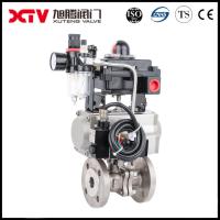 China High Temperature ANSI Flanged Floating Ball Valve PN25 GB/T12237 Standard Manufacturing for sale