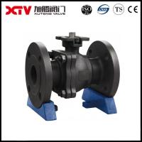 China High Temperature ANSI Flanged Floating Ball Valve PN25 GB/T12237 Standard Manufacturing for sale