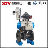 China High Temperature ANSI Flanged Floating Ball Valve PN25 GB/T12237 Standard Manufacturing for sale
