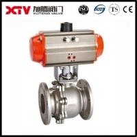 China Carbon Steel High Platform Floating Ball Valve GB PN16 with Net Torque 7n.M-1250n.M for sale