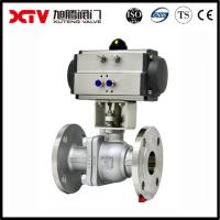 China Carbon Steel High Platform Floating Ball Valve GB PN16 with Net Torque 7n.M-1250n.M for sale