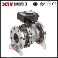 China Stainless Steel High Platform Flanged Floating Ball Valve 600LB for Chemical Industry for sale