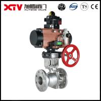 China JIS Stainless Steel High Platform Flanged Floating Ball Valve and Ppl Sealing Material for sale