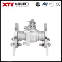 China Xtv GOST Stainless Steel /Carbon Steel Handle Floating Ball Valve 1/2