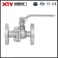 China Xtv GOST Stainless Steel /Carbon Steel Handle Floating Ball Valve 1/2